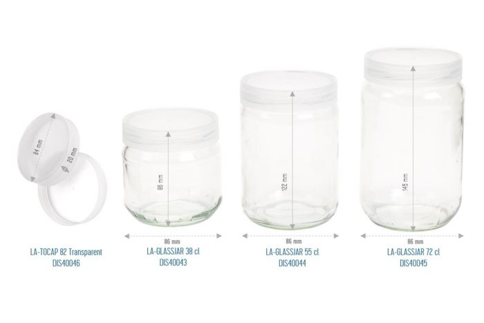 Shop | Plant science laboratories & plant-based industries | Glass jars